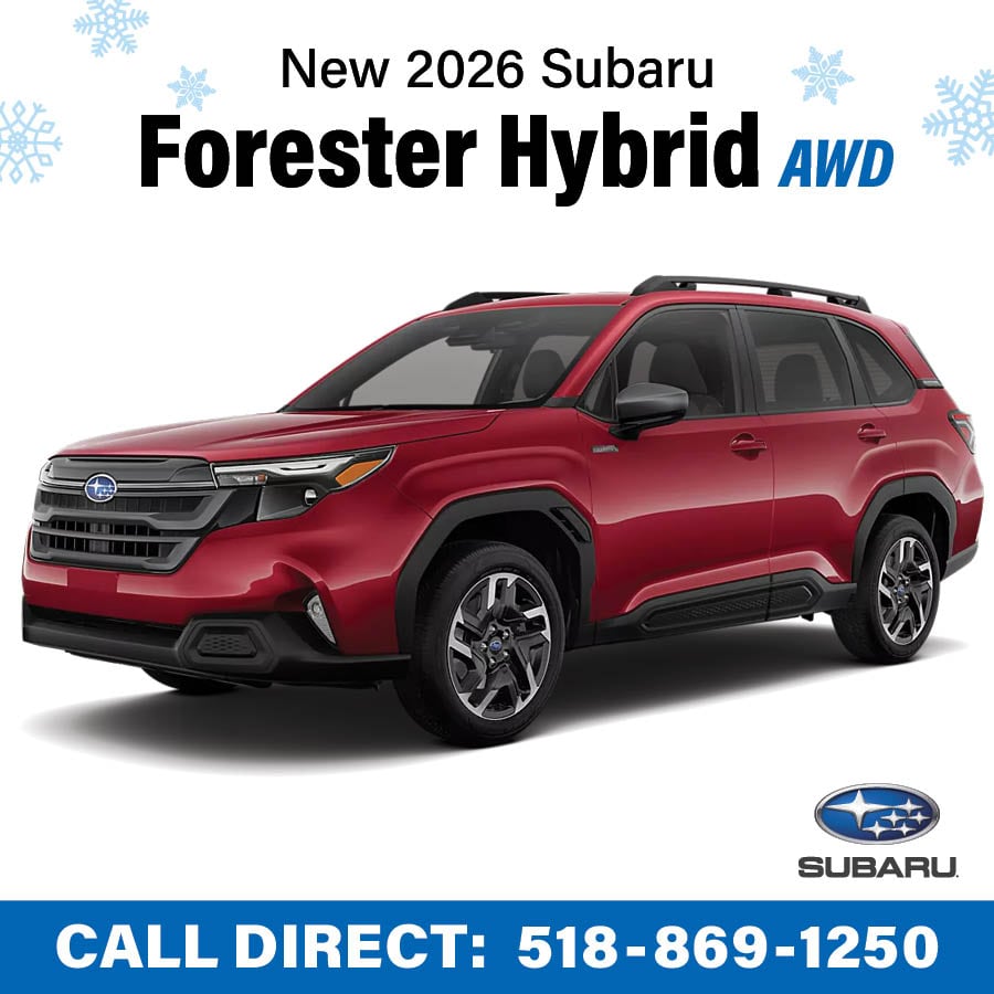 Only $319 Per Month to Lease a New 2026 Subaru Forester Hybrid Premium ...
